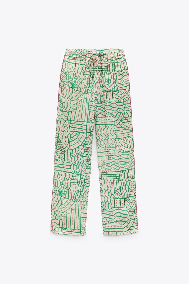 ZARA Linen Blend Co-ord, Women's Fashion, Dresses & Sets, Sets or ...