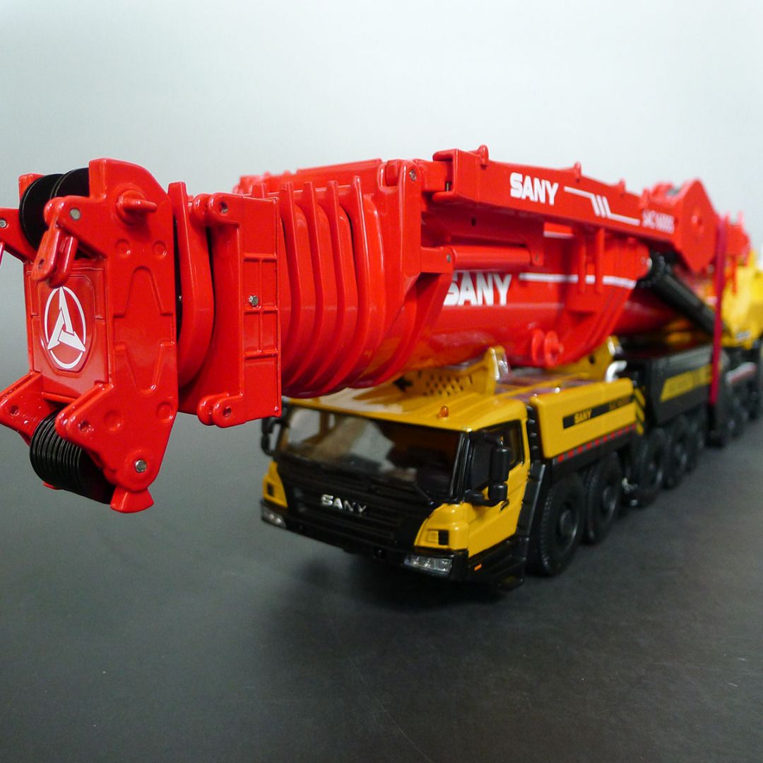 1:50 scale Sany SAC 16000S 1600 Tonnes all terrain mobile crane diecast ...