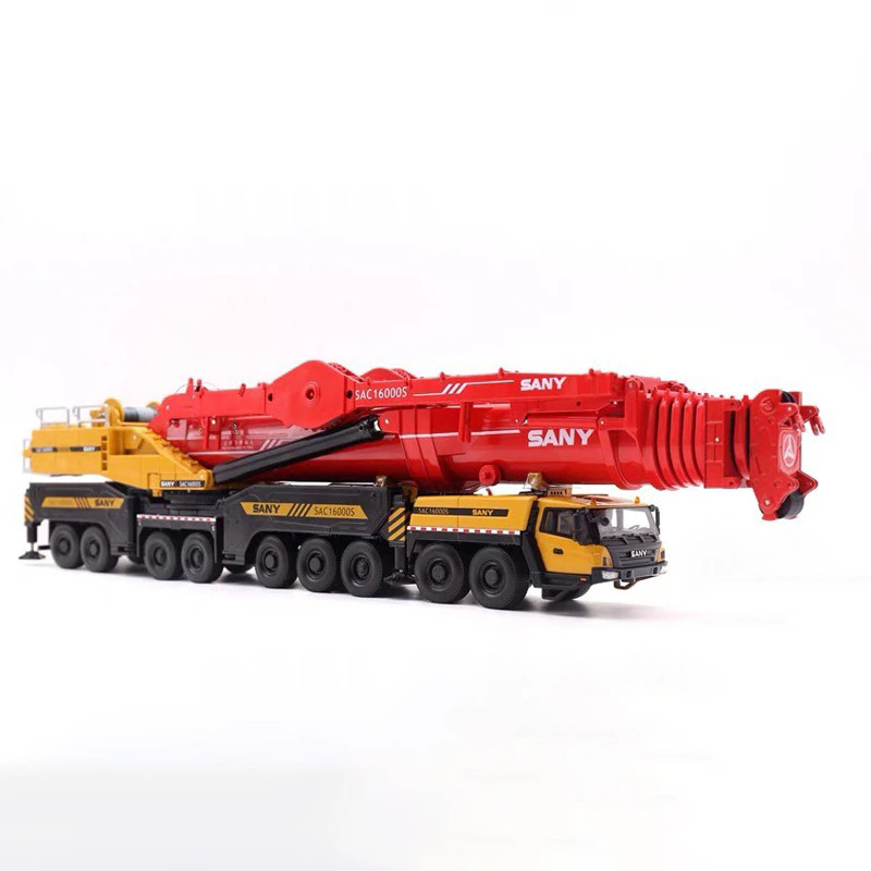 1:50 scale Sany SAC 16000S 1600 Tonnes all terrain mobile crane diecast ...