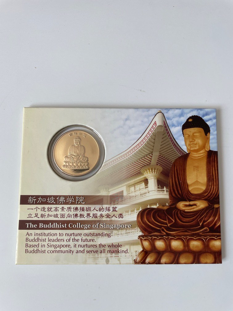 24K Gold Plated Buddha Coin, Hobbies & Toys, Memorabilia & Collectibles ...