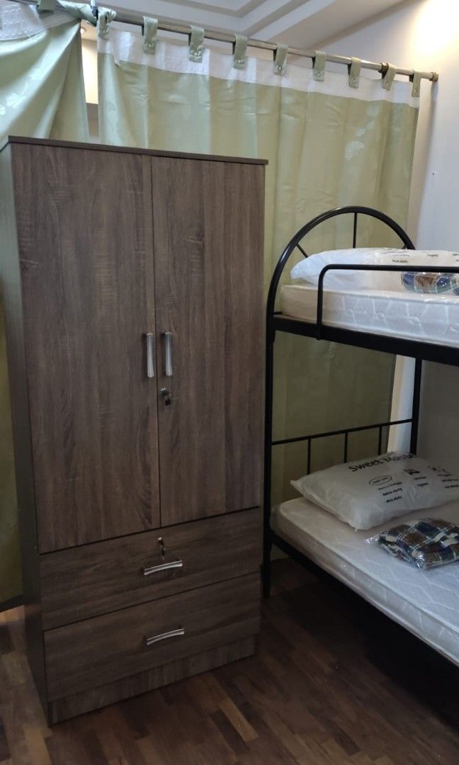 2-Door Wadrobe with Lock and Key system, Furniture & Home Living ...