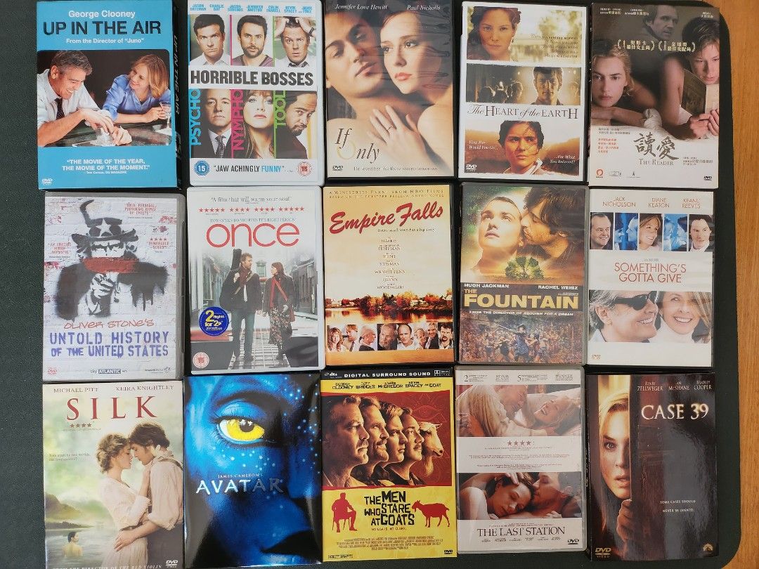 46 DVD movies for sale as one lot, Hobbies & Toys, Music & Media, CDs ...