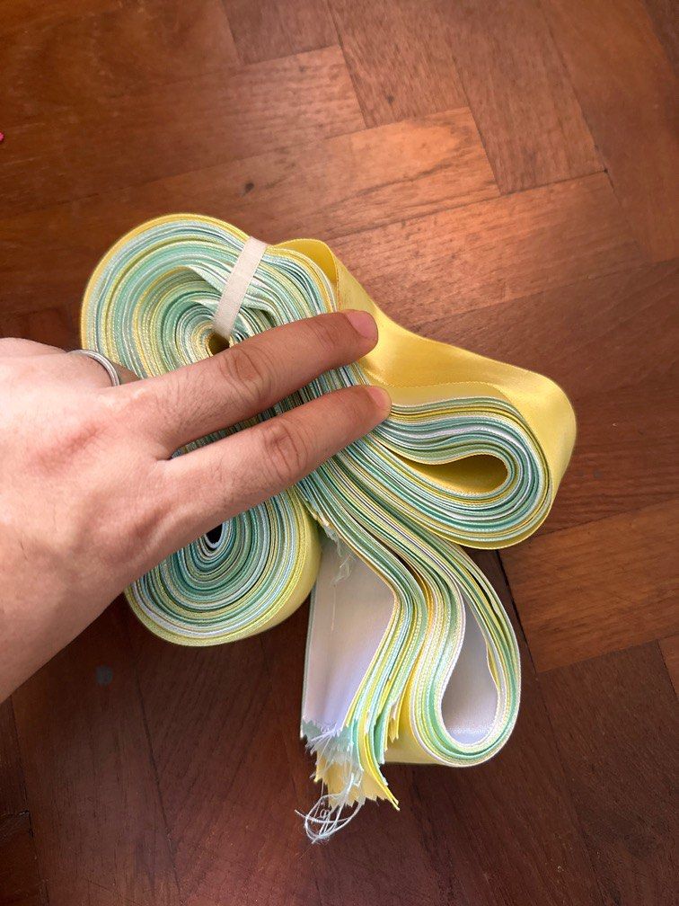 Multiple 50cm length ribbon , Hobbies & Toys, Stationery & Craft, Craft ...