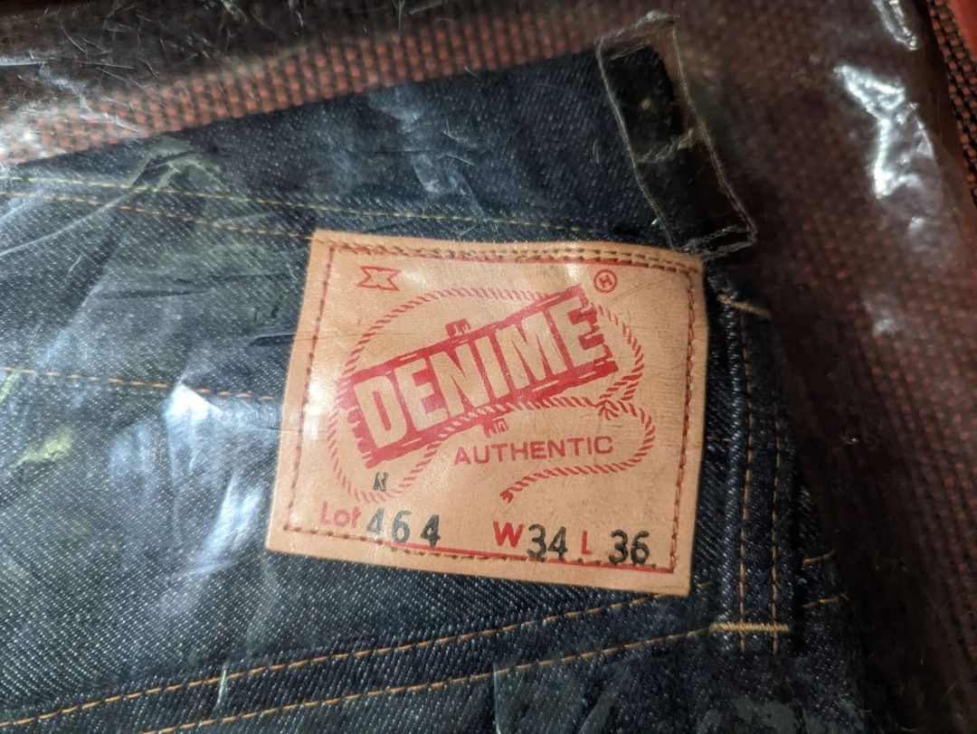 全新 Denime XX 90s Orizzonti 10th anniversary W34 (退漿後W32) L36 真空包裝, 男裝 ...