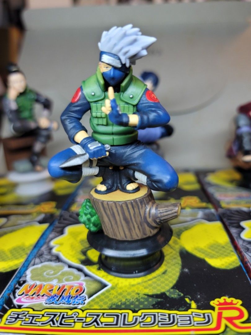 絕版 火影忍者 NARUTO CHESS PIECE COLLECTION R 全套, 興趣及遊戲, 玩具 & 遊戲類 - Carousell