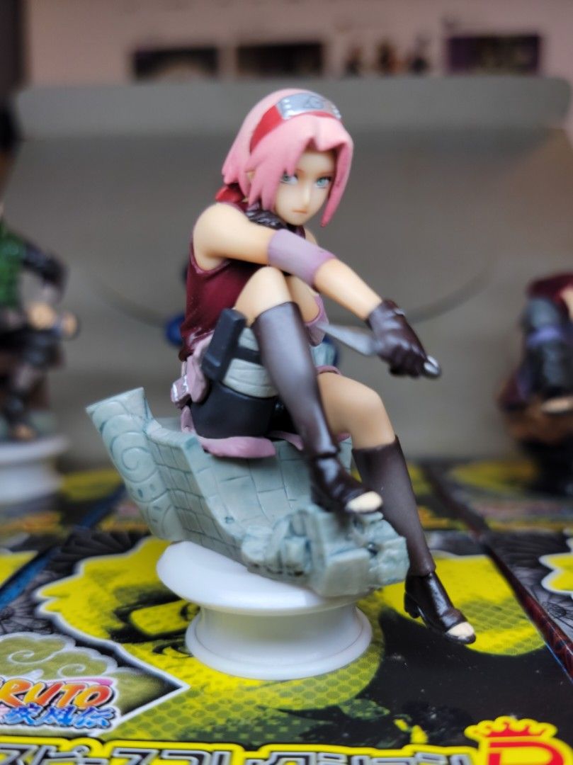絕版 火影忍者 NARUTO CHESS PIECE COLLECTION R 全套, 興趣及遊戲, 玩具 & 遊戲類 - Carousell