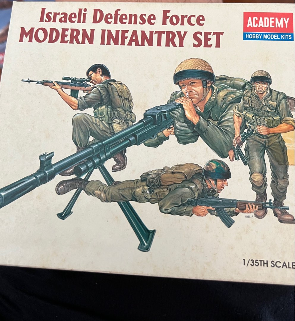 Academy 1/35 IDF model kit, Hobbies & Toys, Toys & Games on Carousell