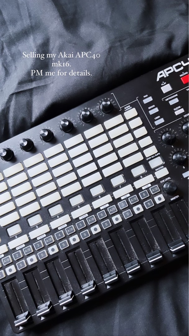 AKAI Professional APC40 MK2, Hobbies & Toys, Music & Media, Musical ...