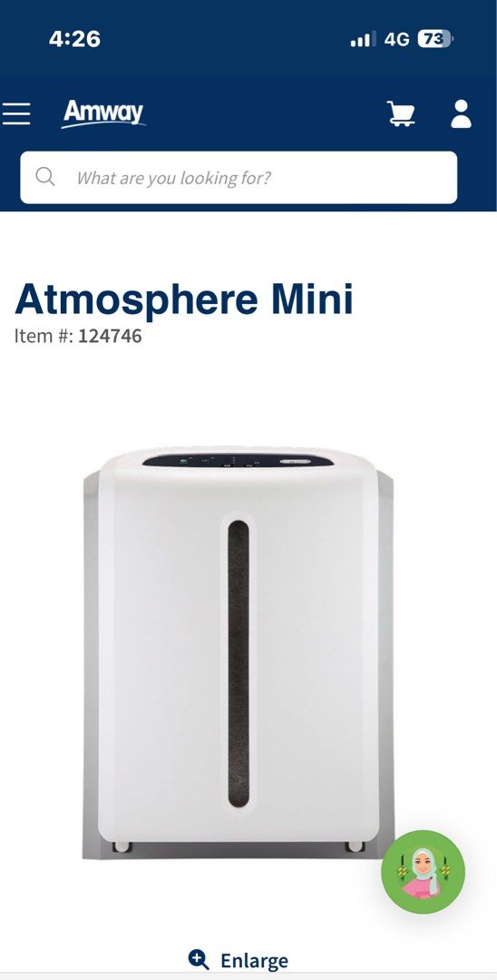 Amway purifier mini, TV & Home Appliances, Air Purifiers ...