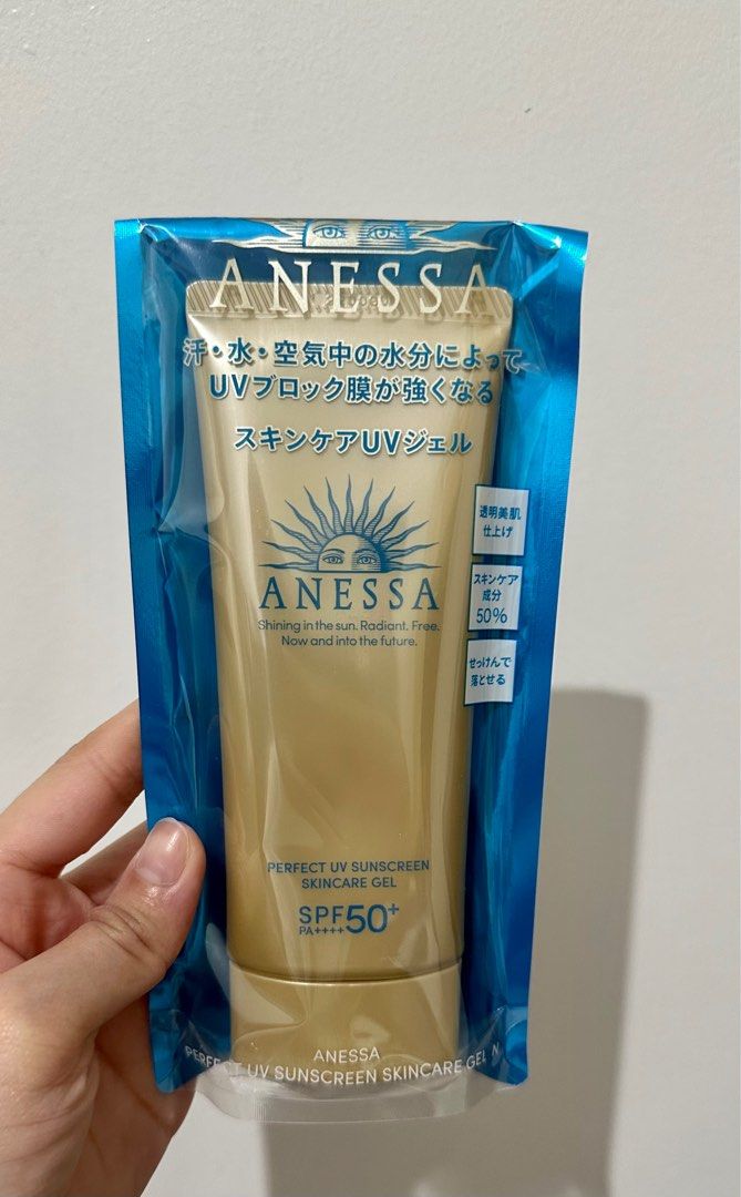 Anessa Sunscreen Gel, Beauty & Personal Care, Face, Face Care on Carousell
