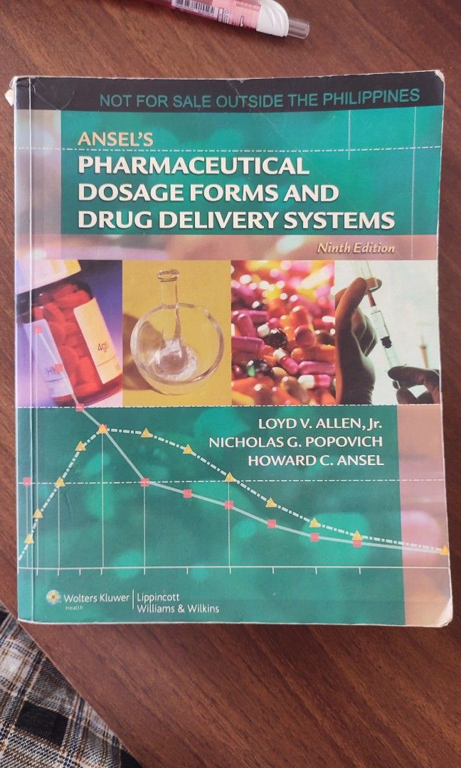 ansel's pharmaceutical dosage forms and drug delivery systems 9th ...