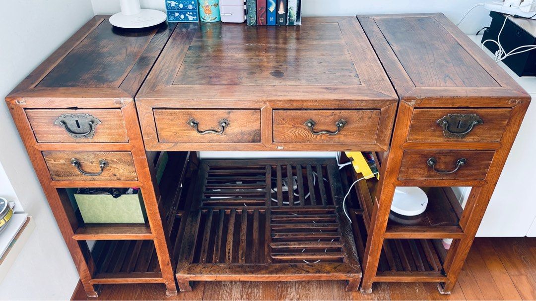 Antique Chinese Desk, Furniture & Home Living, Furniture, Other Home ...