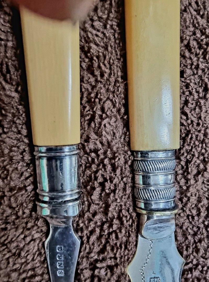 Antique Fish Knife and Fork, Furniture & Home Living, Kitchenware ...