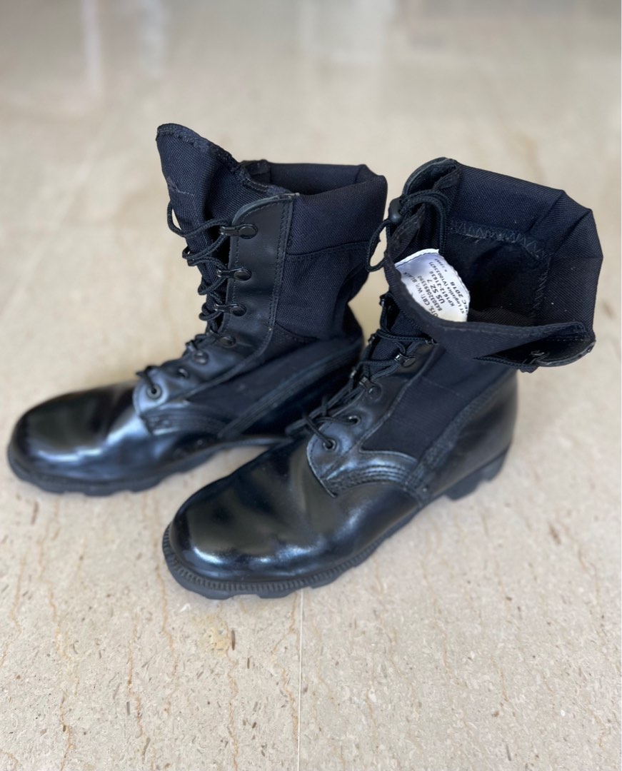 Army Boots SAF/NCC, Men's Fashion, Footwear, Boots on Carousell