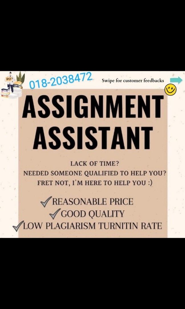 Assignment Assistant, Services, Tuition on Carousell