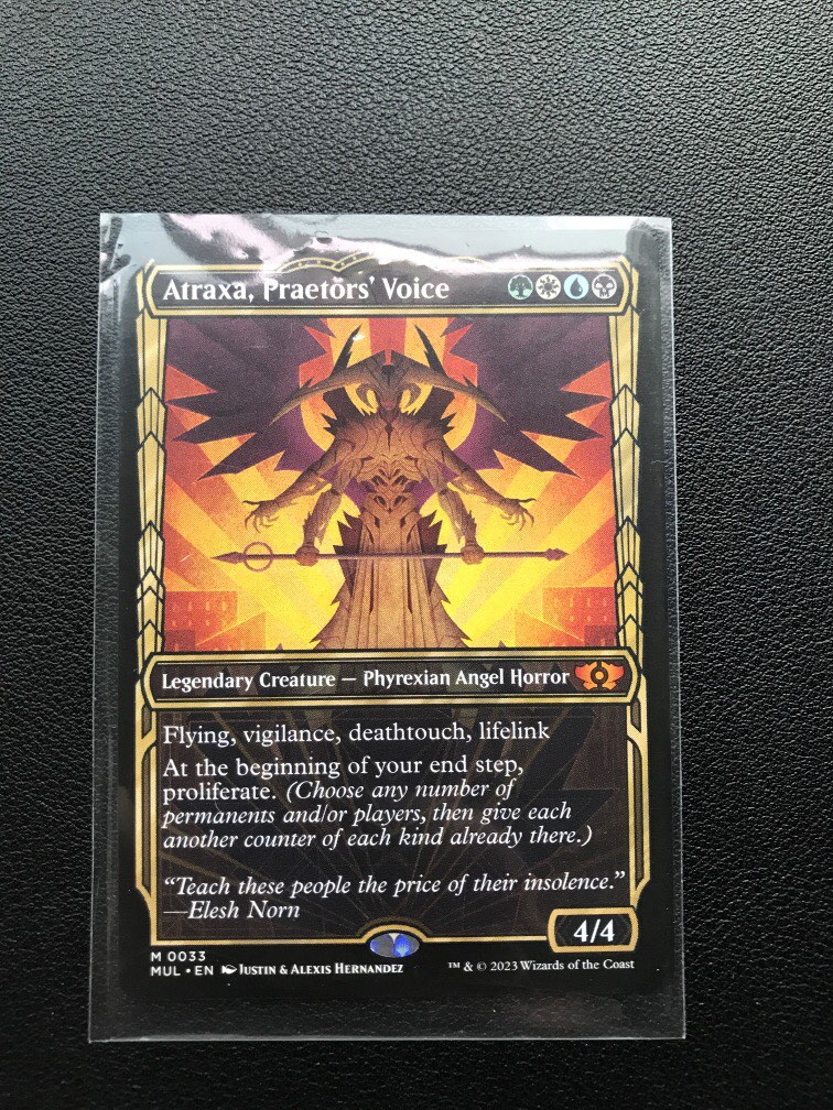 Atraxa, Praetors’ Voice | MTG March of the Machine, Hobbies & Toys ...
