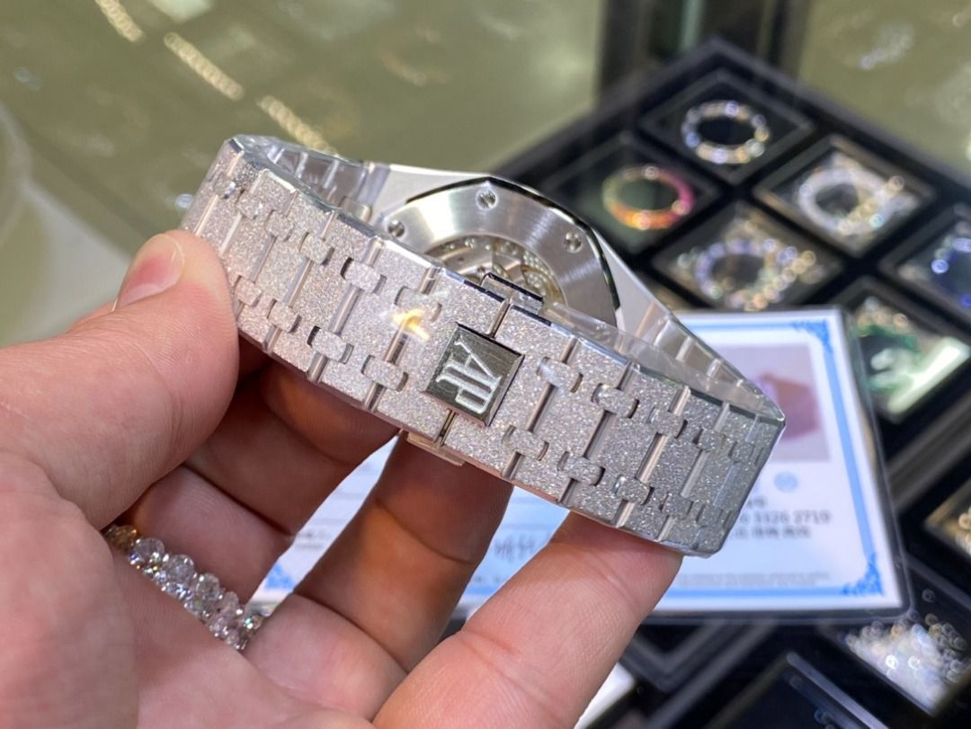 Audemars Piguet Men's Watch AP Royal Oak 15500 41mm ZF4302 Integrated ...