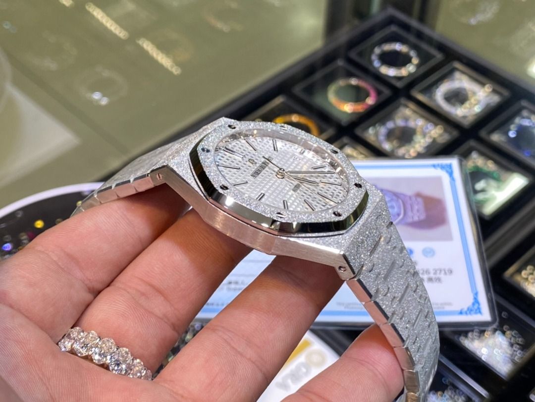 Audemars Piguet Men's Watch AP Royal Oak 15500 41mm ZF4302 Integrated ...