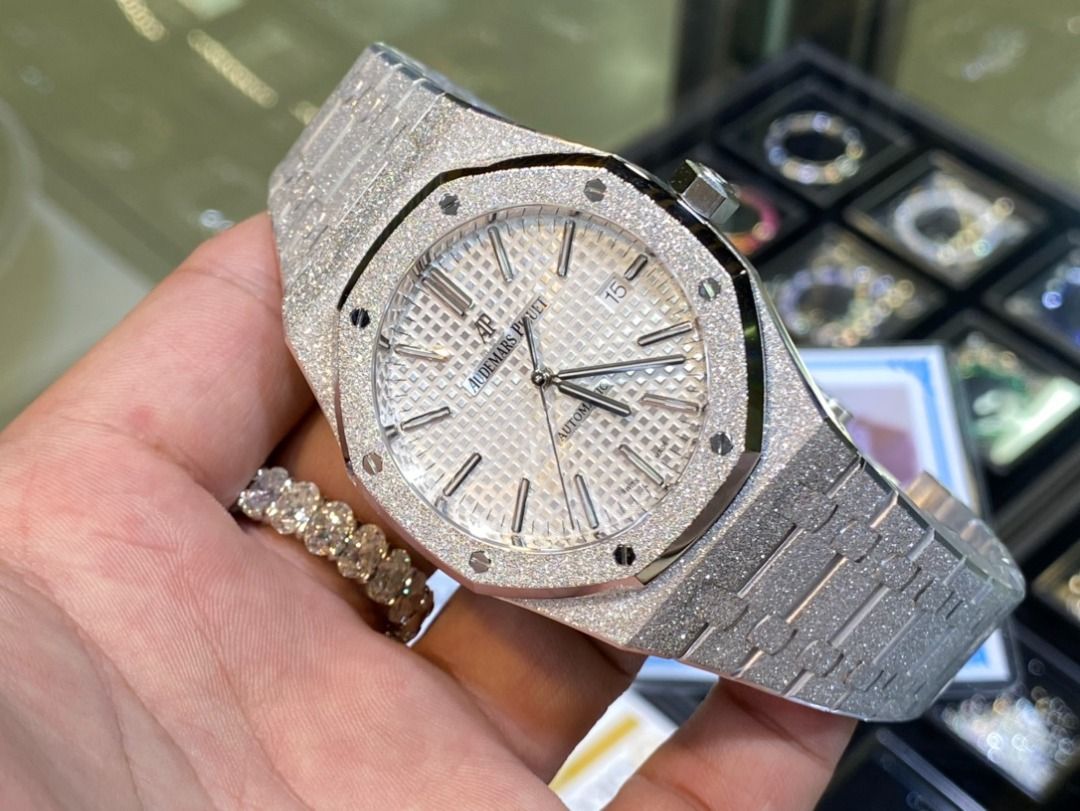 Audemars Piguet Men's Watch AP Royal Oak 15500 41mm ZF4302 Integrated ...