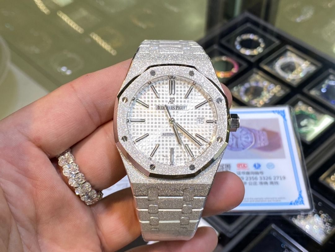 Audemars Piguet Men's Watch AP Royal Oak 15500 41mm ZF4302 Integrated ...