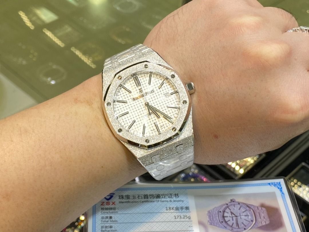 Audemars Piguet Men's Watch AP Royal Oak 15500 41mm ZF4302 Integrated ...