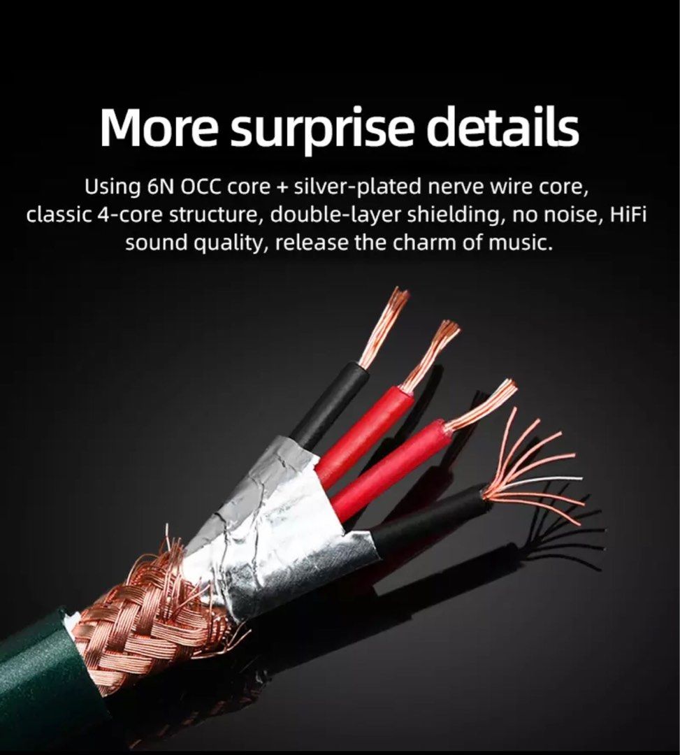 Audiophile USB A to USB B Super Pure OCC cable 3.0m, Audio, Other Audio ...