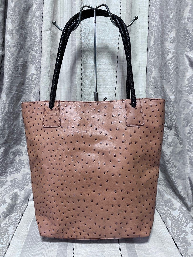 AUTHENTIC CAPACCI OSTRICH TOTE BAG, Women's Fashion, Bags & Wallets ...