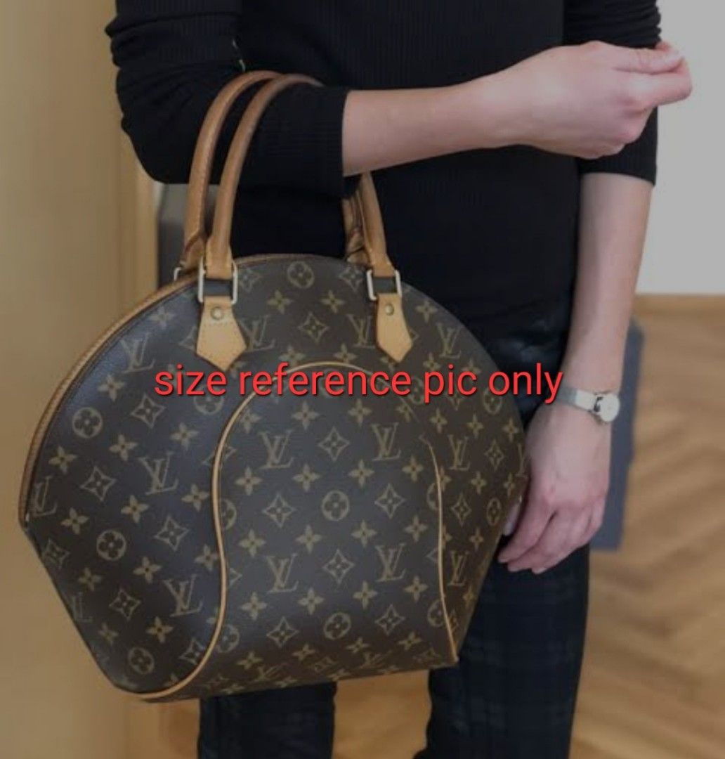 Authentic Louis Vuitton LV Ellipse Monogram Hand Bag, Women's Fashion ...