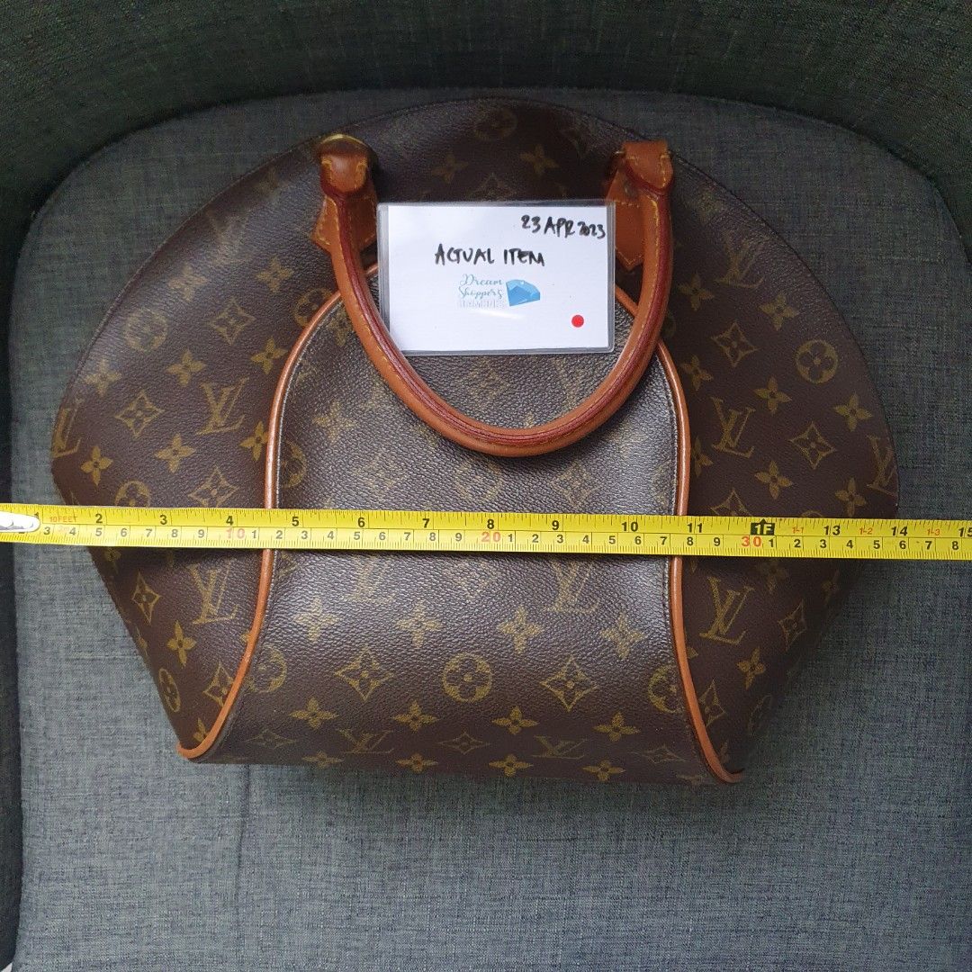 Authentic Louis Vuitton LV Ellipse Monogram Hand Bag, Women's Fashion ...