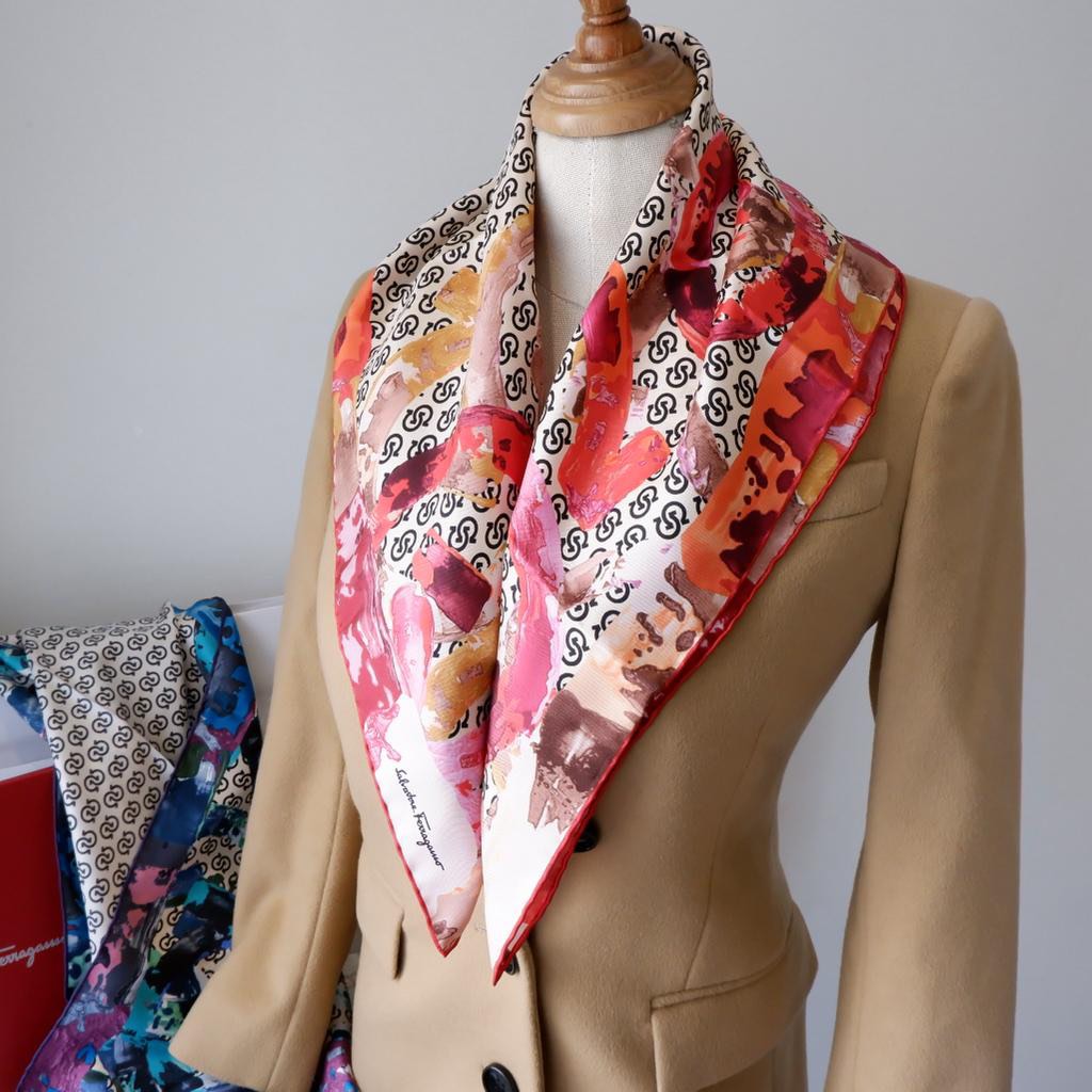 Authentic Scalf Salvatore, Luxury, Accessories on Carousell