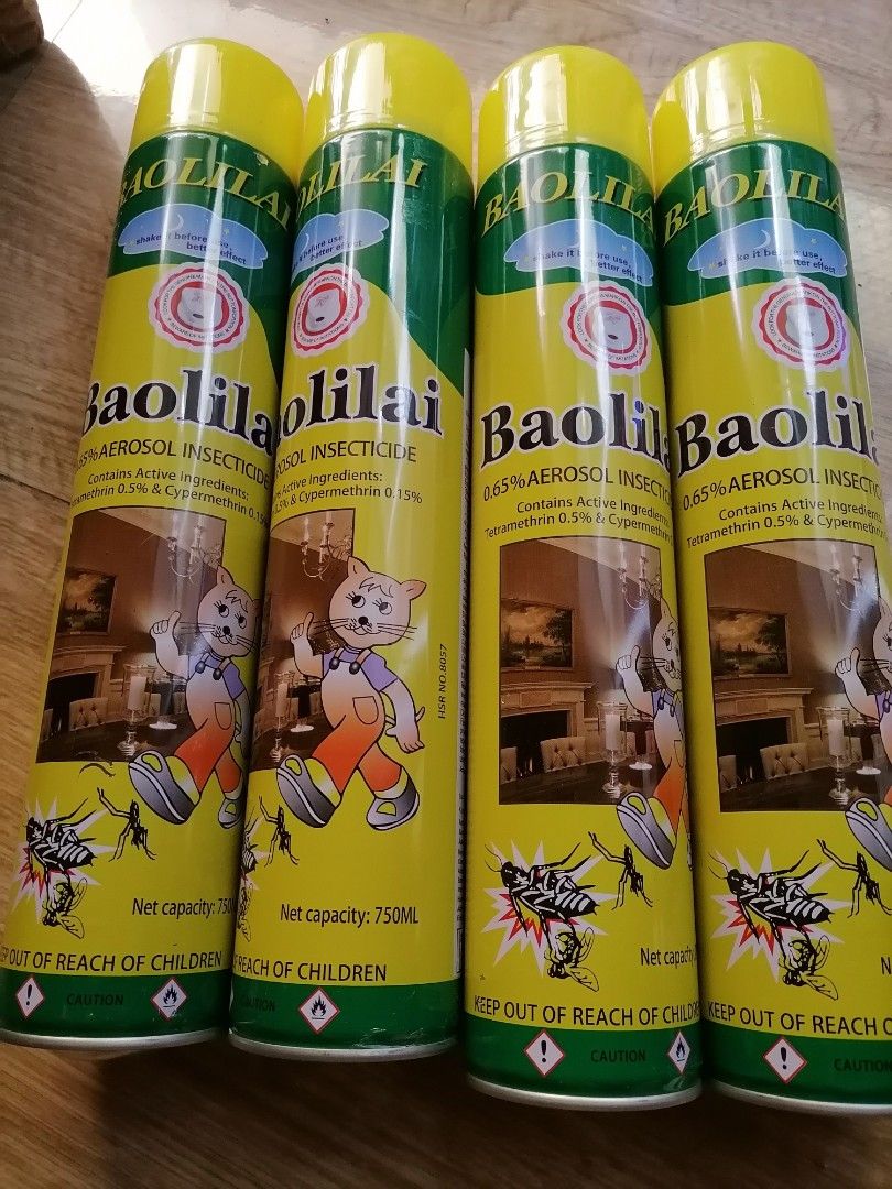 Baolilai Aerosol Insecticide, Health & Nutrition, Insect Repellents on ...