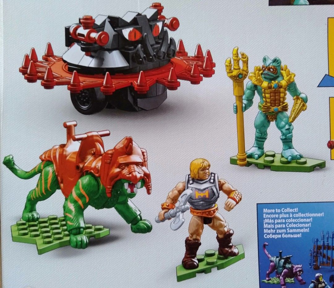Battle Cat Vs Roton Mega Construx MOTU He-man and The Masters Of The ...