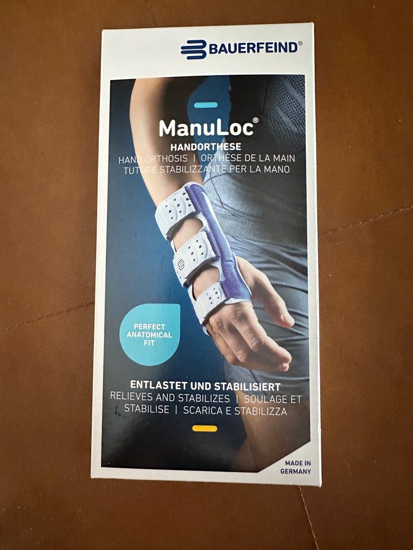 Bauerfeind ManuLoc Stabilising wrist orthosis/ brace, Health ...