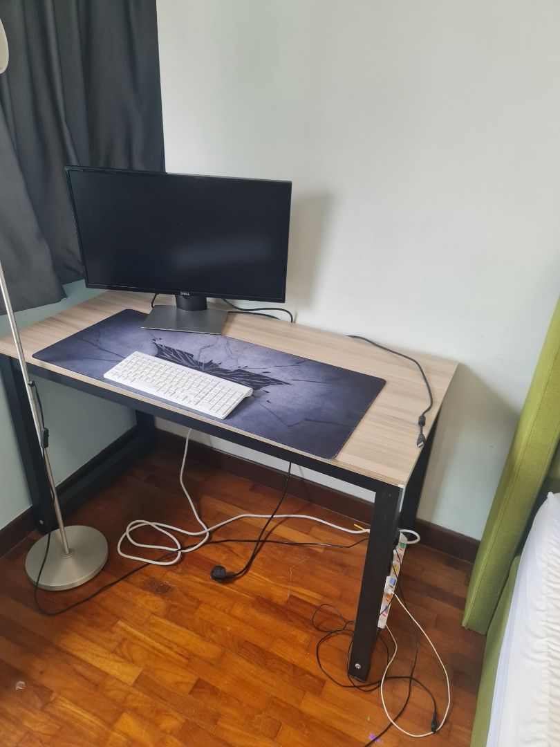 Beautiful study table setup, Furniture & Home Living, Furniture, Tables ...