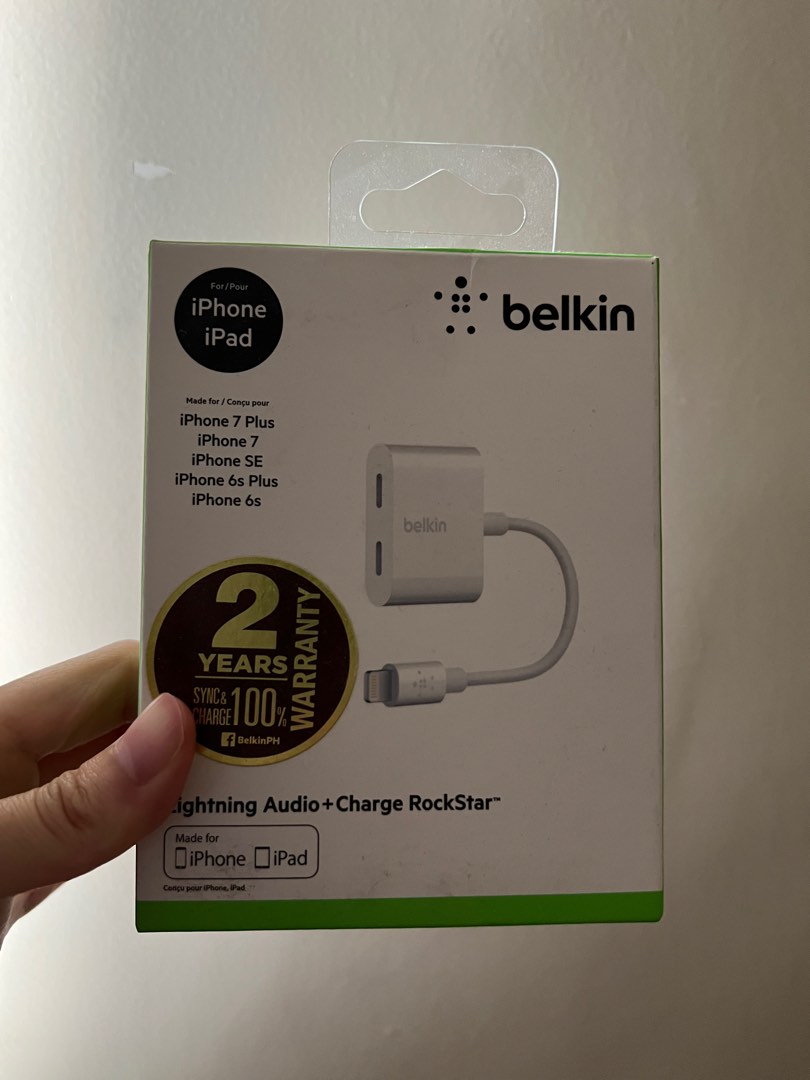 Belkin lightning audio + charge rockstar, Mobile Phones & Gadgets ...