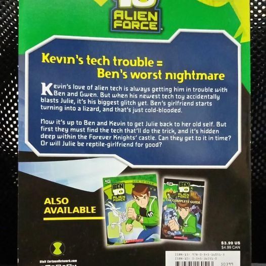 Ben 10 Alien Force - Ben's Knightmare Story book, Hobbies & Toys, Books ...