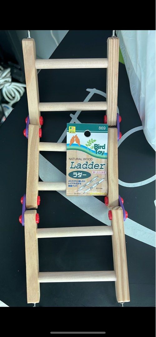 Bird toy (ladder), Pet Supplies, Homes & Other Pet Accessories on Carousell