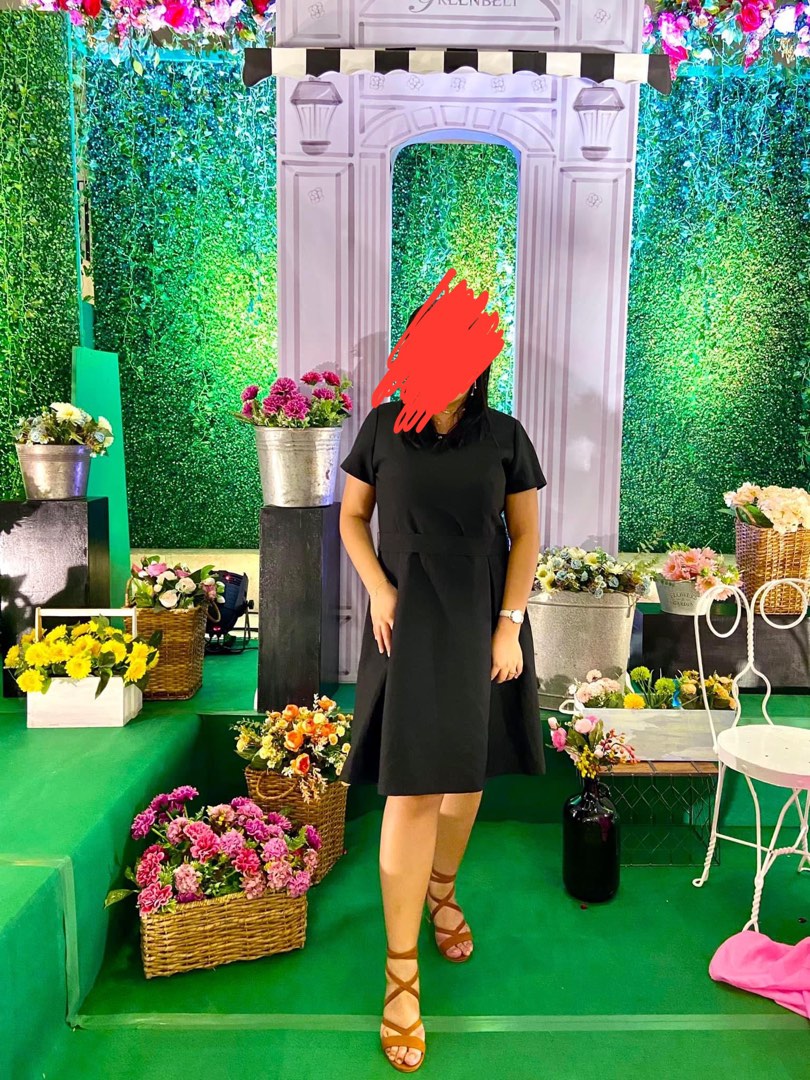 Black Midi Dress On Carousell