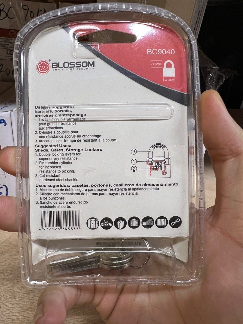 Blossom Security Locks, Furniture & Home Living, Security & Locks ...