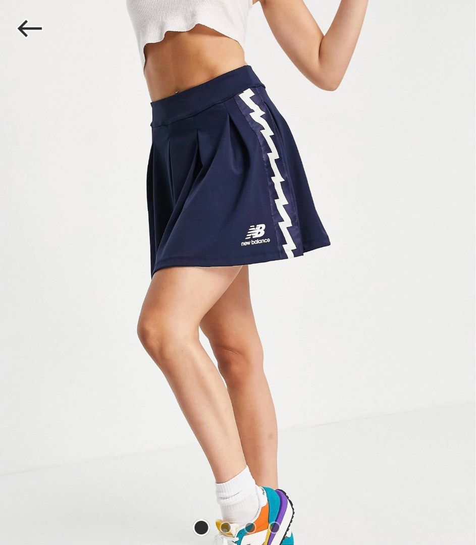 BN New Balance Mini Skirt in Navy, Women's Fashion, Bottoms, Skirts on ...