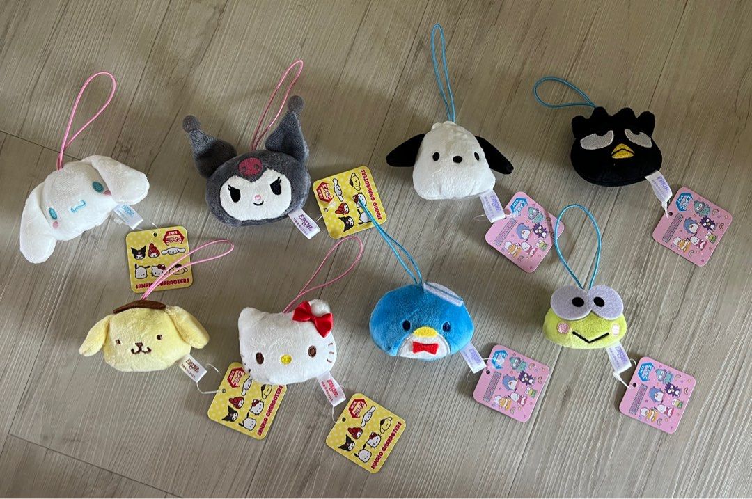 BNWT Authentic Sanrio Plushie Keychains from Japan - Cinnamoroll ...