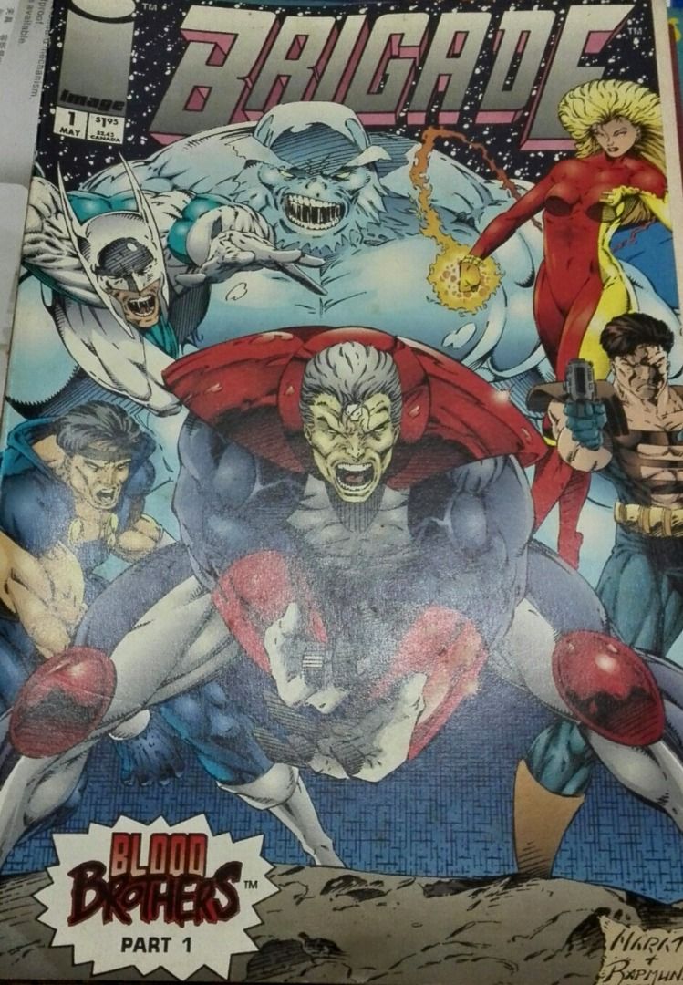 BRIGADE Blood brothers part 1 Comics, Hobbies & Toys, Books & Magazines ...