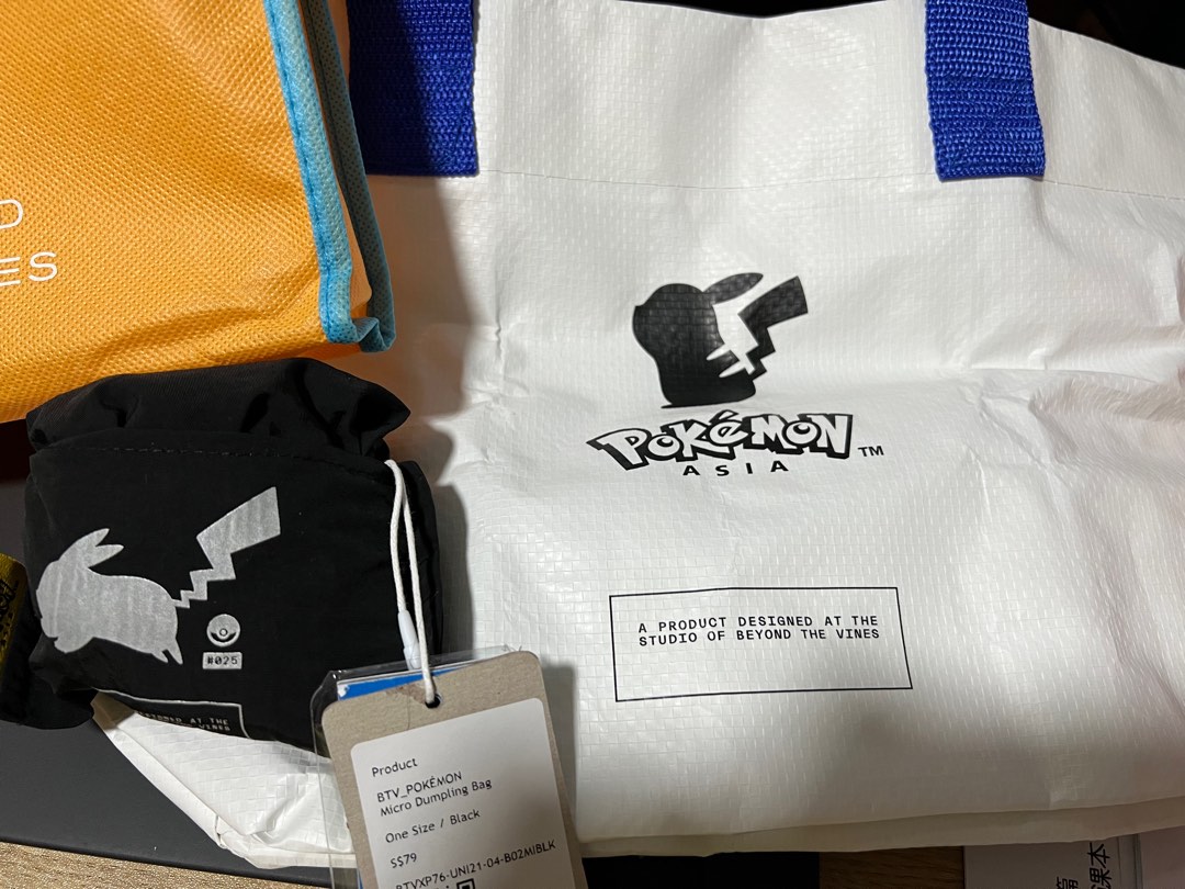 BTV Beyond The Vines Pokémon Micro Dumpling Bag, Women's Fashion, Bags ...