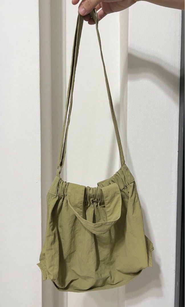 Btv dumpling bag in olive, Women's Fashion, Bags & Wallets, Cross-body ...