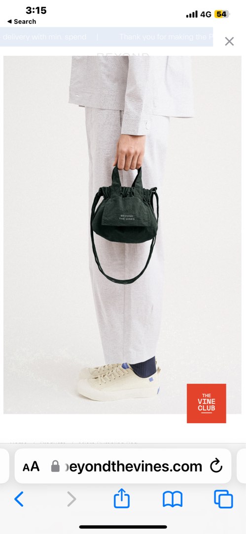 BTV Micro Dumpling Bag - Olive, Women's Fashion, Bags & Wallets ...