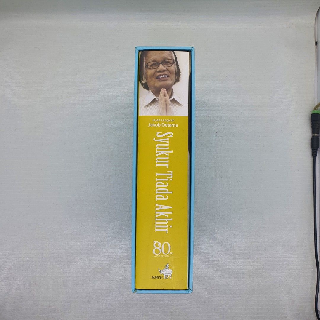 Buku Jejak Langkah Jakob Oetama Syukur Tiada Akhir (Original), Buku ... Buku Jejak Langkah Jakob Oetama Syukur Tiada Akhir (Original), Buku ...