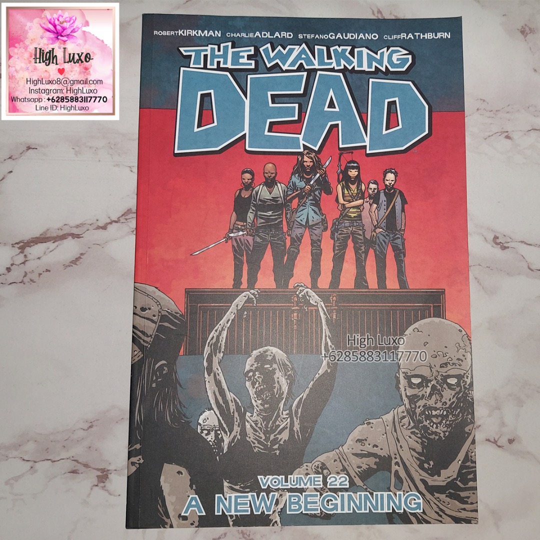 Buku Komik Graphic Novel The Walking Dead Volume 22 A New Beginning ...