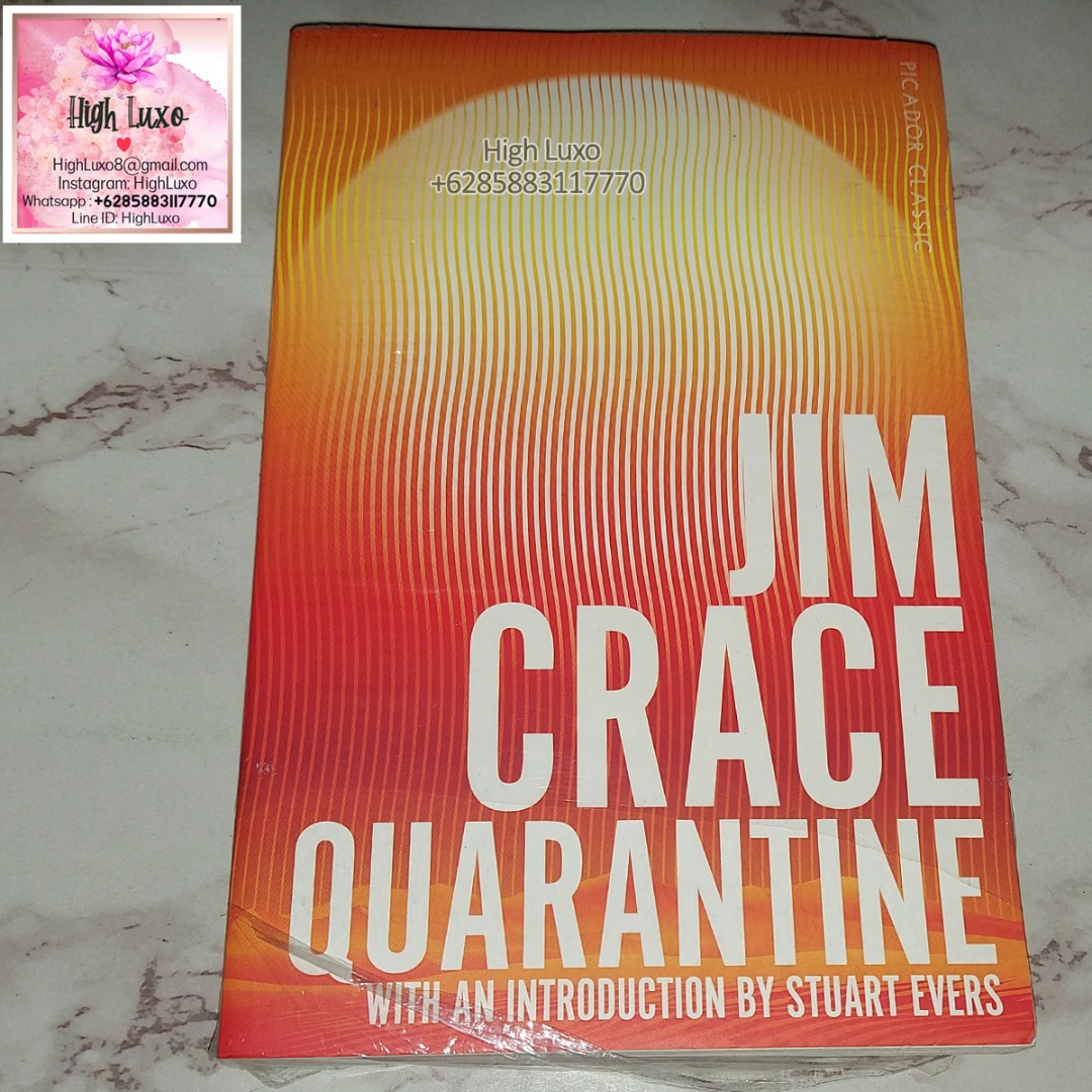 Buku Novel Quarantine with an Introduction English Book Impor Import ...