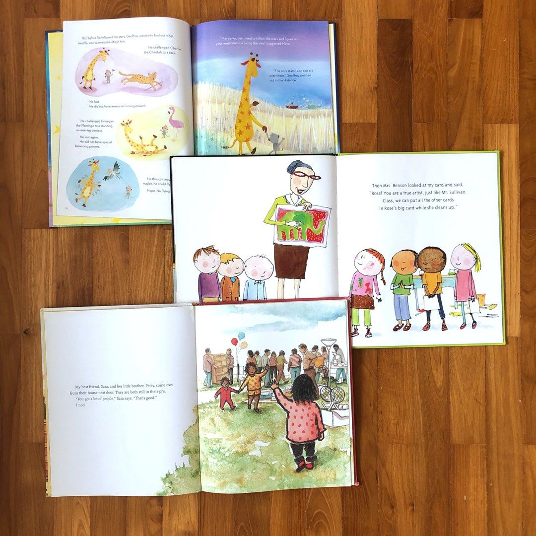 Bundle of 9 English hard cover pictorial picture story books for babies ...