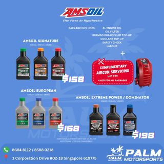 AMSoil Extreme Power / Dominator Series - Engine Oil Servicing Promo ...